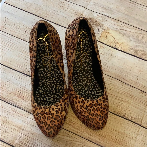 Jessica Simpson | Shoes | Jessica Simpson Leopard Print High Heels ...